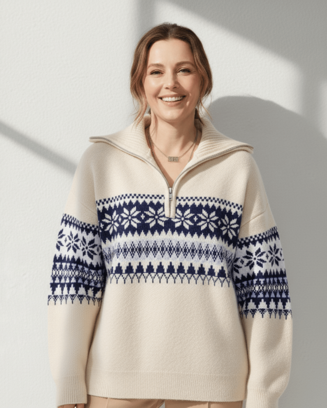 Vara™ | Nordic Turtle Neck Half-Zip – Kate & Peter London